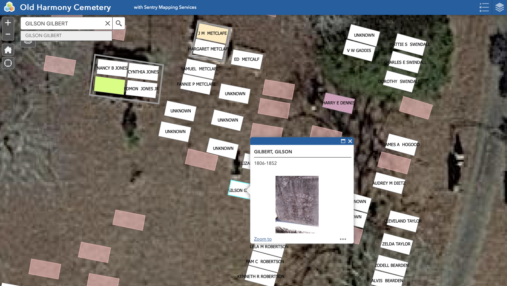 Cemetery Survey and Cemetery Drafting Services | Sentry Mapping